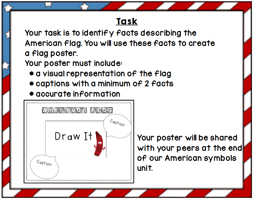 The American Flag | Create WebQuest